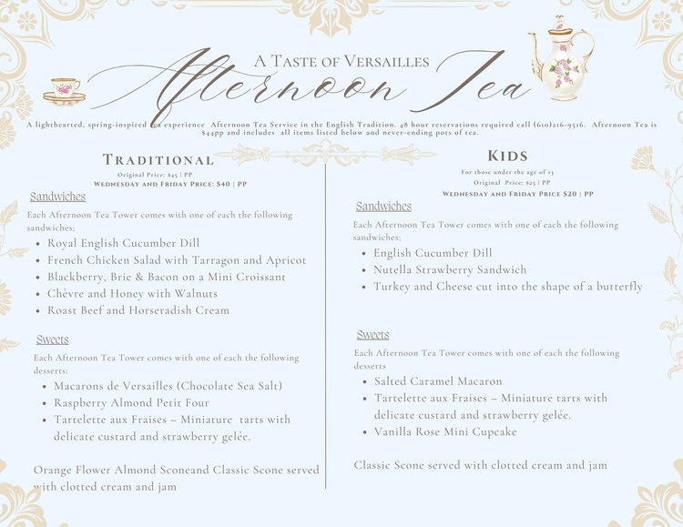 Afternoon Teas – Let Them Eat Cake