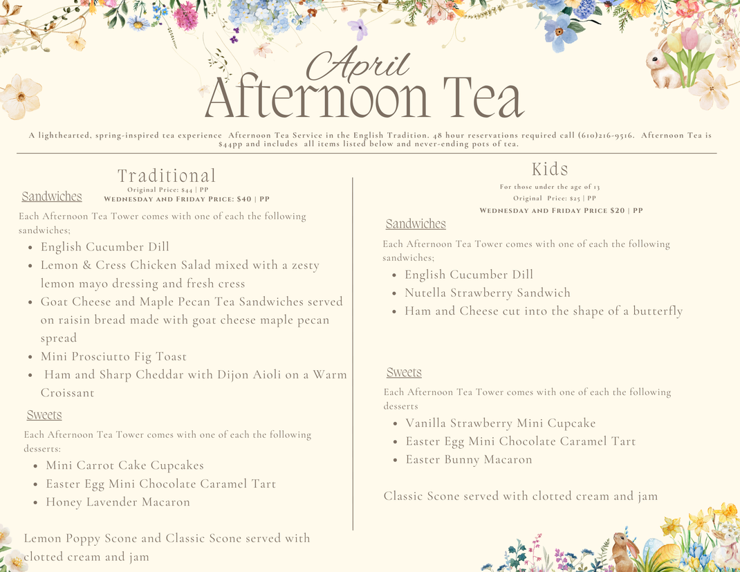 Afternoon Teas – Let Them Eat Cake